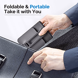 USB C Hub Stand, 7 in 1 USB C Multiport Adapter with 4K@30Hz HDMI, 100W Power Delivery, Micro SD Card Reader, 5Gbp USB 3.0, Headphone Jack, Tablet, Phone, Adjustable Type C Hub for iPad Pro Mac Chrome