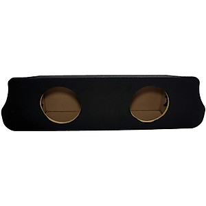 American Sound Connection Compatible with Ford Mustang Coupe 1994-2004 Dual 10" Subwoofer Sub Box Speaker Enclosure