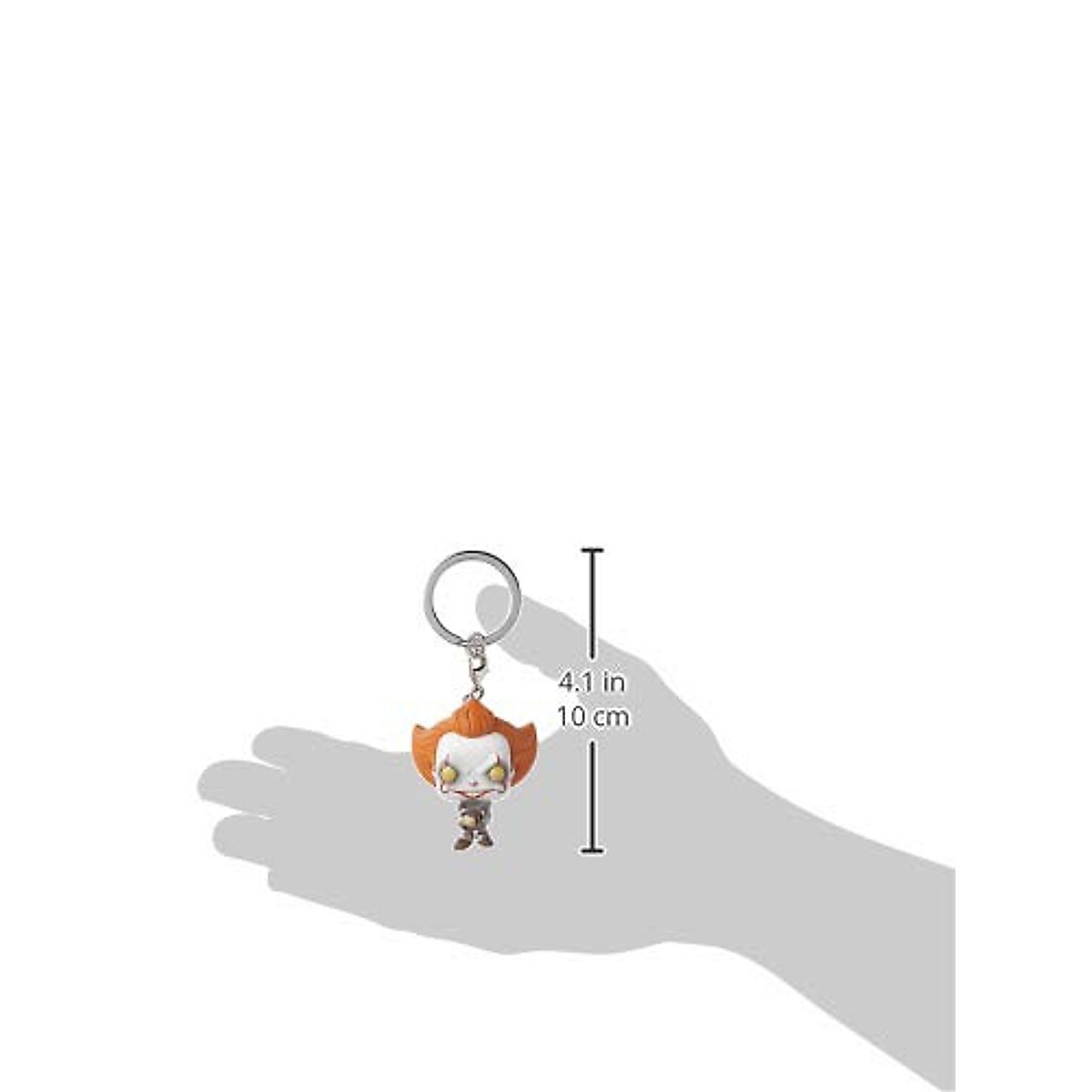 Funko Pop! Keychains: It 2 - Pennywise with Beaver Hat, Multicolor