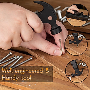 Multitool Hammer Camping Accessories, Multi Tools Cool Gadgets Stocking Stuffers Gifts for Men Dad Husband Grandpa Him Boyfriend Women Fathers Day Birthday Valentines Christmas