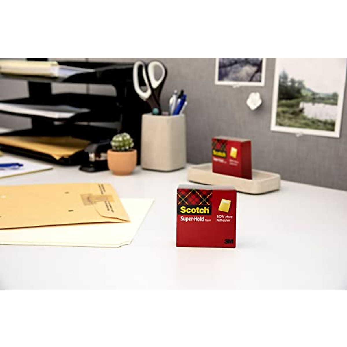 Scotch Super-Hold Tape, 3/4 in x 800 in, 3/Pack (700S3)