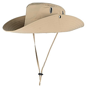 Rosoz Sun Hats for Men Women Wide Brim Boonie Hat UPF 50+ Bucket Hats Hiking Fishing Outdoor Summer Safari UV Protection Hat