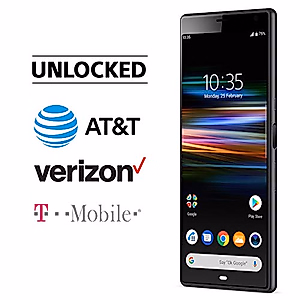 Sony Xperia 10 Plus GSM Unlocked Smartphone - Black