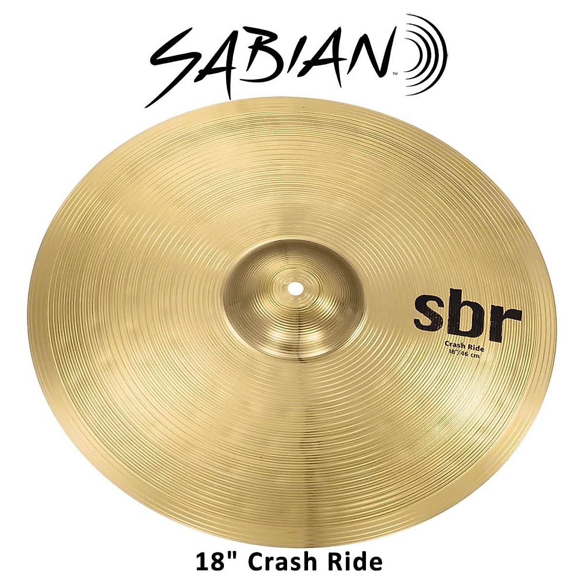 SABIAN 18" SBr Crash Ride