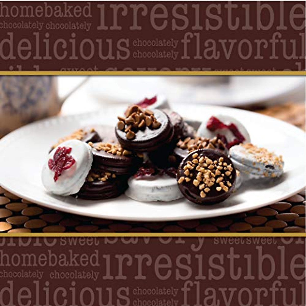 Barnetts Easter Chocolate Gift Baskets, 12 Cookie Chocolates Box, Covered Cookies Mens Holiday Gifts, Gourmet Prime Candy Basket Delivery, Spring Food Ideas For Adults Mom Dad Men Women Boys Girls