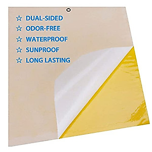 HGSLWFT 5 Count Sticky White Fly Trap (Pack of 5)