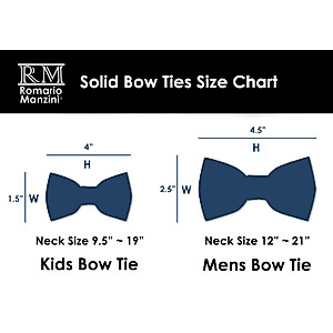 Romario Manzini Solid Light Sage Green Color Men's Pre-Tied Bow Tie