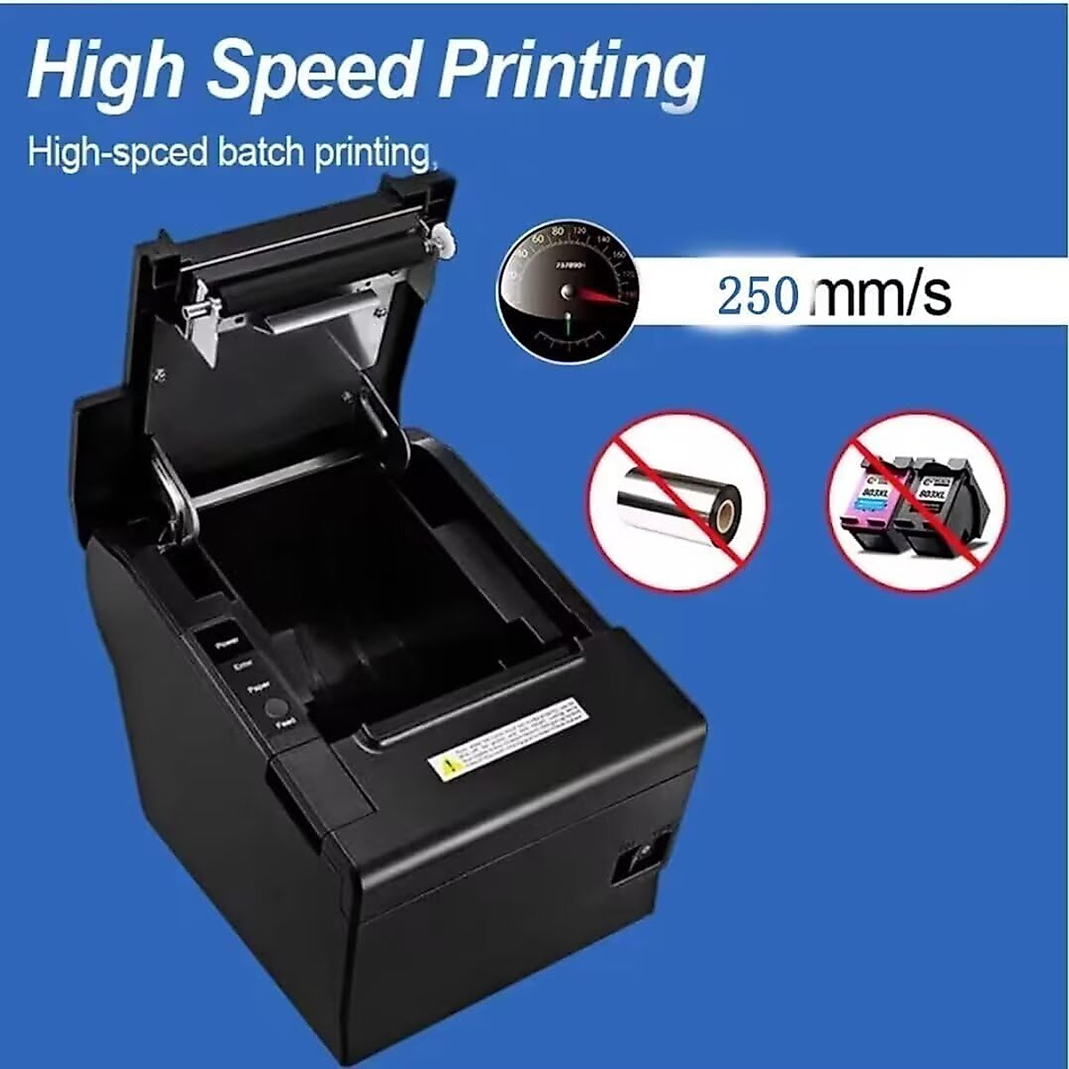 pos kithcen printer,Bluetooth Ethernet/LAN 80mm Restaurant Auto cutter wireless android thermal receipt bill ticket printer,NOT for ios/ipad/MAC/Doordash/Square/Uber(Bluetooth+LAN/Ethernet+USB)