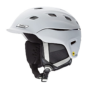 SMITH Vantage Helmet for Men – Adult Snowsports Helmet with MIPS Technology + Zonal Koroyd Coverage – Lightweight Protection for Skiing & Snowboarding – Matte White, Large