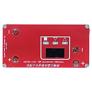 TOPINCN Portable Mini Spot Welder Machine with LCD Screen DIY Spot Welding Machine Equipment