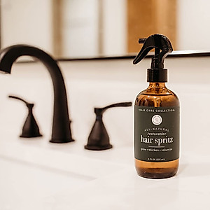 Rowe Casa Organics Hair Growth Spray, Hair Texturizer and Regrowth, Mens Hair Restoration, Rosemary, Cedarwood, Lavender Essential Oil, 8 oz