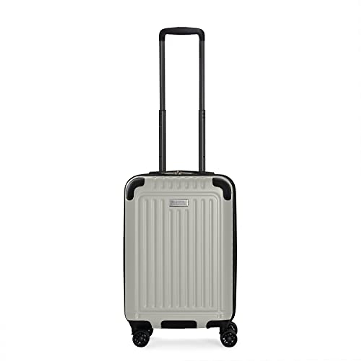 Ben Sherman Sunderland Spinner Travel Upright Luggage, Dover White, 20-Inch Carry On