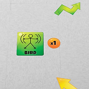 EZ Stick Sensory Path for Hallways – 98 Decals for Floors, Get Moving