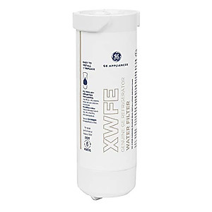 GE XWFE Refrigerator Water Filter | Certified to Reduce Lead, Sulfur, and 50+ Other Impurities | Replace Every 6 Months for Best Results | Pack of 1