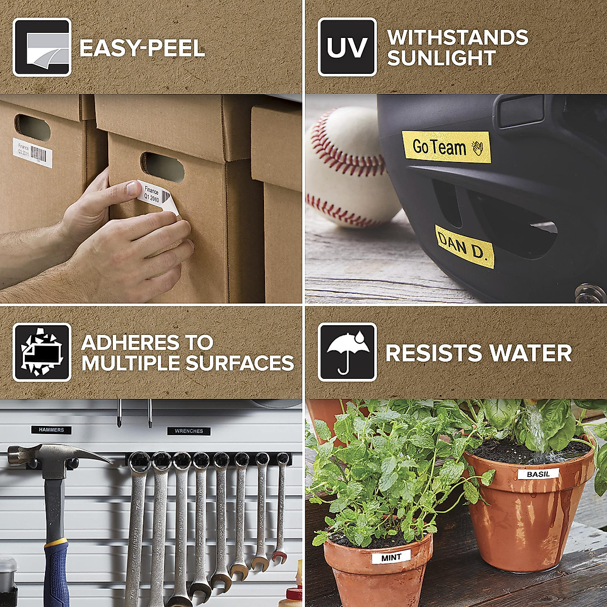 DYMO Label Maker with 3 D1 Label Tapes | LabelManager 160 Portable Label Maker, QWERTY Keyboard, One-Touch Smart Keys, Easy-to-Use, for Home & Office Organization