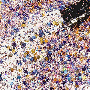 OPI GelColor, Confetti Ready, Glitter Gel Nail Polish, Holiday'21 Celebration Collection, 0.5 fl. oz.