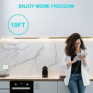 iPad Pro Charger,20W USB C Fast Charger with 10FT Long Fast Charging Cord for iPad Pro 12.9 5th/4th/3rd,11 inch 3rd/2nd/1st,iPad Air 5th/4th Generation,iPad Mini 6th,iPad 10th,iPhone 15 Pro Max/Plus