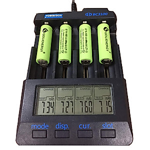 QBLPOWER AA Ni-MH 600mAh 1.2V Rechargable Solar Light Batteries for Outdoor Solar Lamps Garden Lights Remotes Mice(8Pcs)