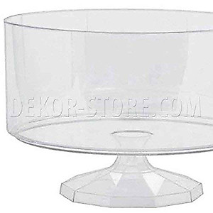 Amscan Small Trifle Container, Clear
