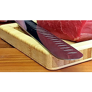 Professional Meat Cutting Knife - the Ultimate 100% Steel Slicing Knife - Slice Meat Like the Pros (10")