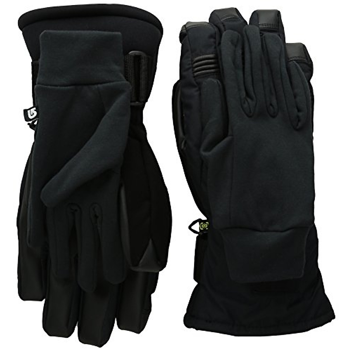 Burton Mens Support Glove, True Black, Medium