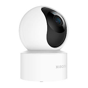 Xiaomi Smart Camera C200, 360° Vision, AI Human Detection, Clear and Crisp Video, Enhanced Night Vision, Full Encryption for Privacy Protection, Smart Voice Control, Fast Forward Playback Speed, White