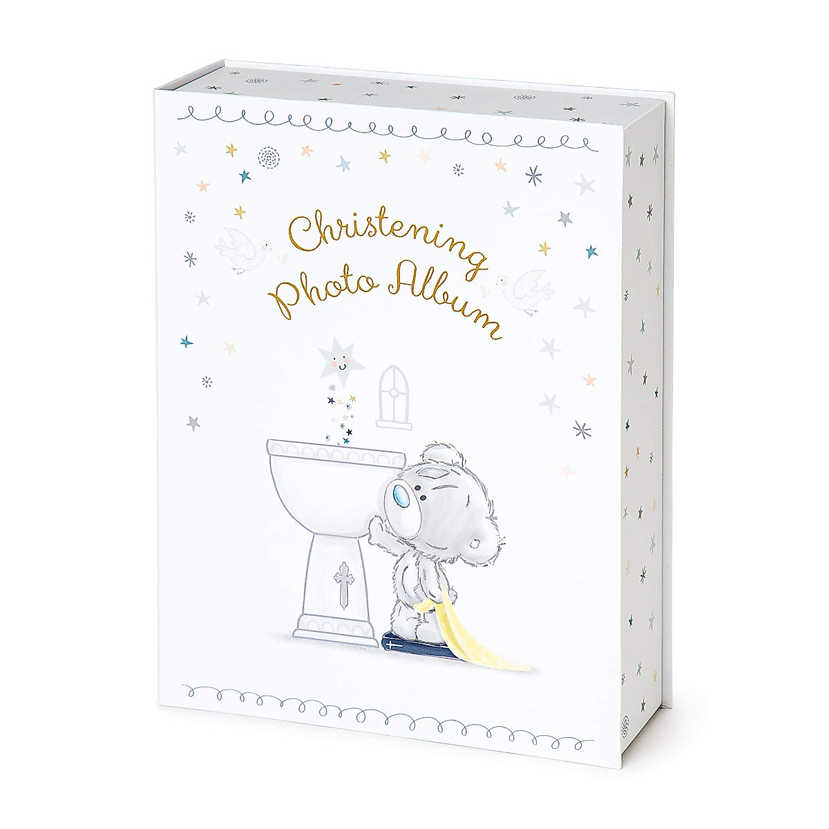 Me to You Tiny Tatty Teddy Baby Christening Photo Album Gift Boxed - Holds 160 Photos - 6 x 4" AGB92027