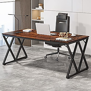 Tribesigns 6FT Conference Table, 70.8Wx 31.5D Inch Meeting Table for Office Conference Room, Modern Rectangular Seminar Training Table Boardroom Desk