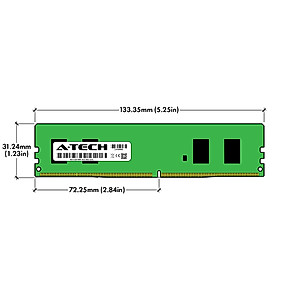 A-Tech 4GB RAM Replacement for Samsung M378A5244CB0-CRC | DDR4 2400MHz PC4-19200 1Rx16 1.2V UDIMM Non-ECC 288-Pin DIMM Memory Module