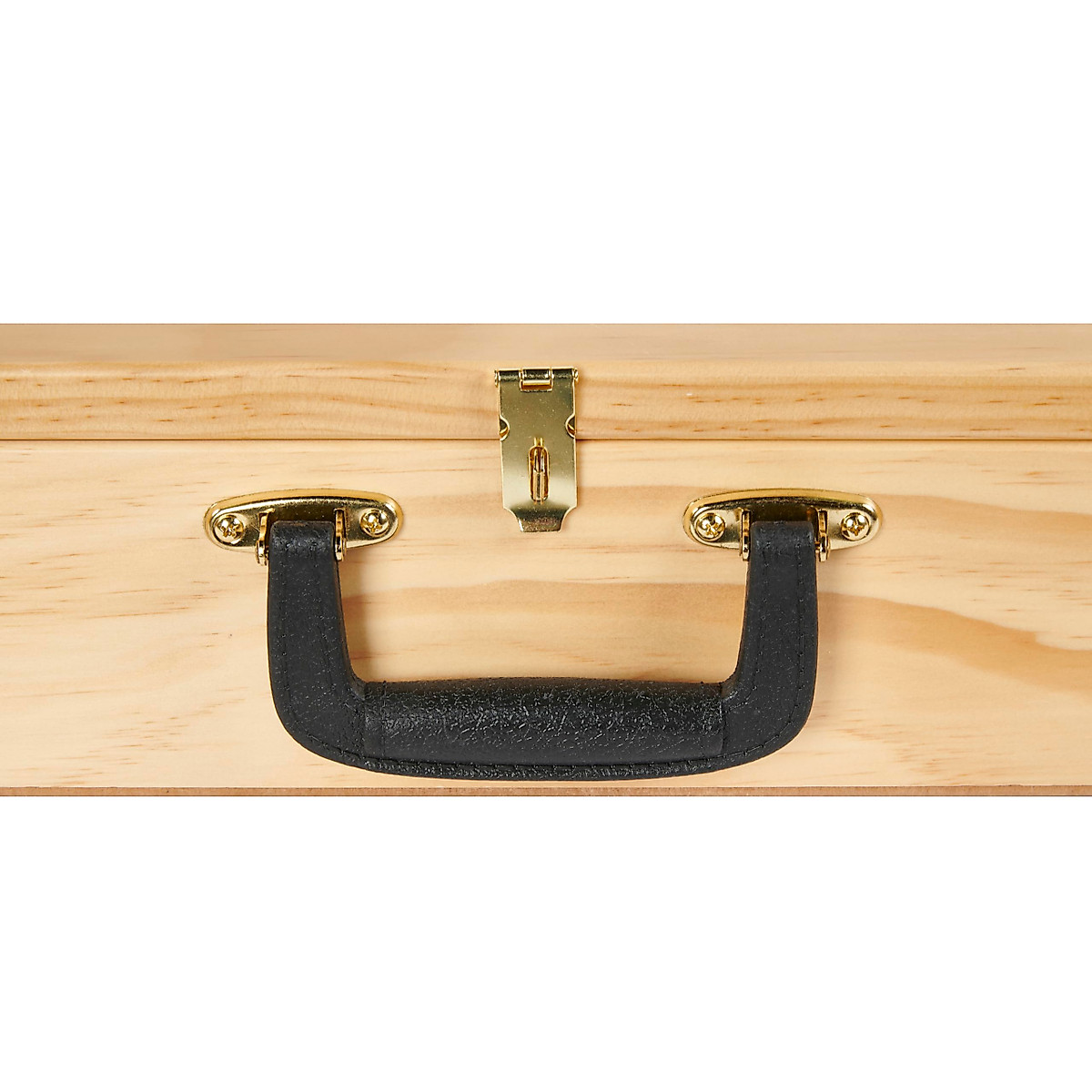 SSWBasics 36-Inch Portable Natural Pine Wood Countertop Display Case - Showcase Your Items in Style with a 24" W x 36" L x 4" D Elegant and Versatile Display Box