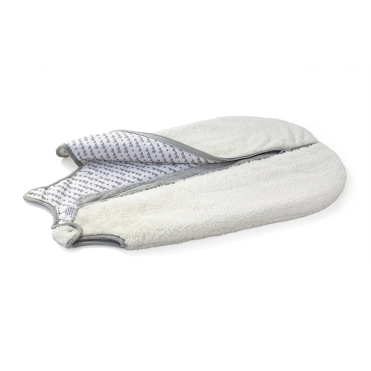 baby deedee Sleep Nest Teddy Sleeping Bag, Ivory, (Medium 6-18 Months)