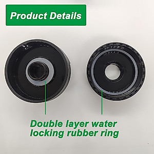 Replacement Lid Cap Compatible for Hydro Flask 12 16 18 20 32 40 64 oz Wide Mouth Water Bottle, Lid for Simple Modern, Takeya, Iron Flask and Other Brands Sports Water Bottle