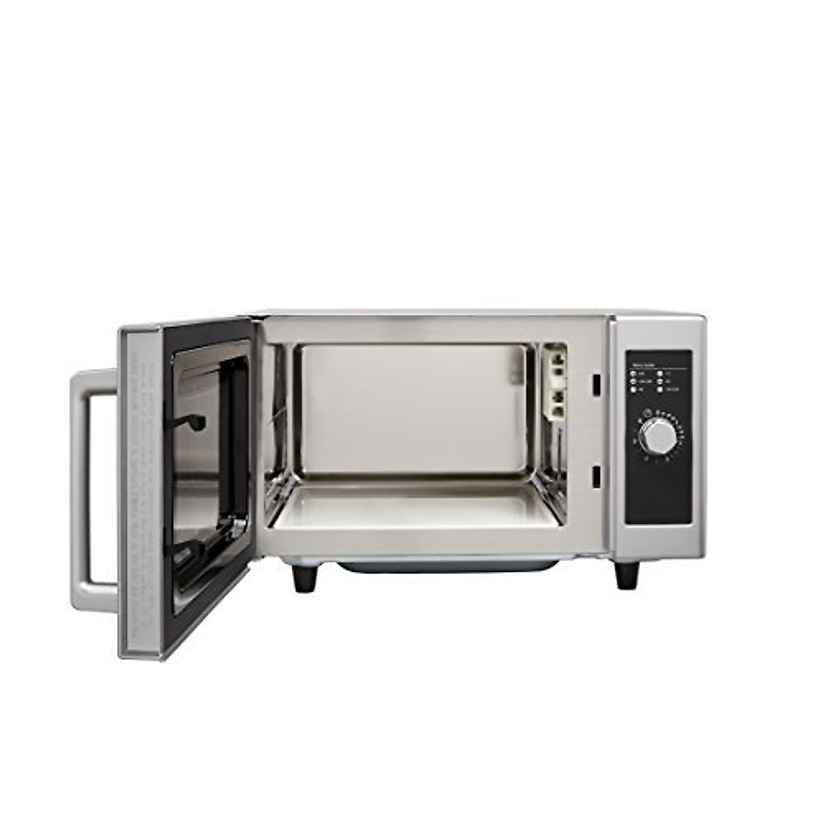 Amana RMS10DS Light-Duty Commercial Microwave Oven with Dial Timer, Stainless Steel, 120-Volts, 1000-Watts