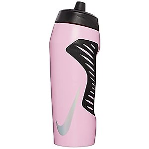 Nike Unisex's HYPERFUEL Water Bottle, Pink Rise/Black/Black/IRID, One size