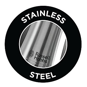 Russell Hobbs Battery Powered Salt and Pepper Grinders 23460-56 - Stainless Steel and Silver