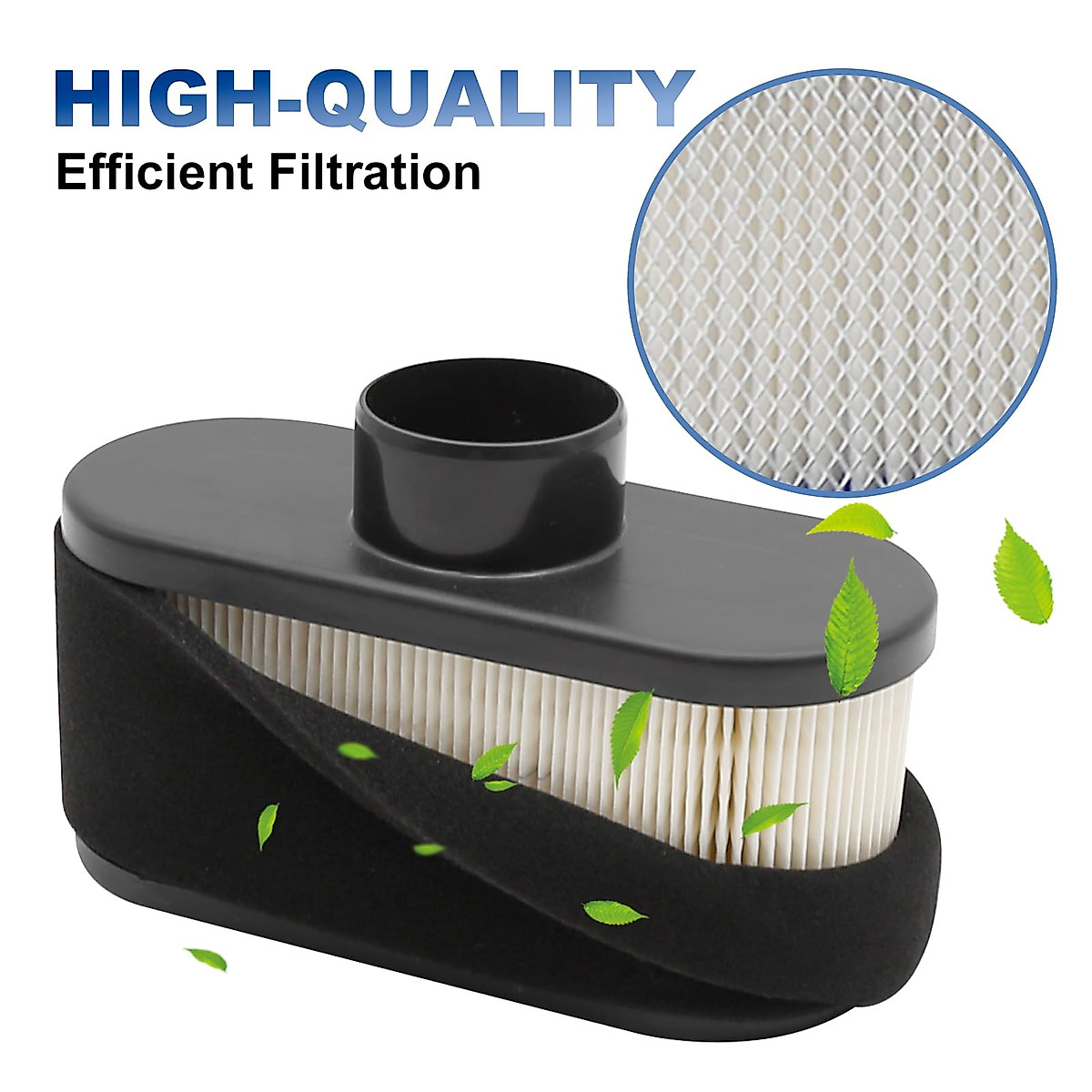 Anxingo FR651V Air Filter Replacement For Kawasaki FR651V FR691V FR730V FS481V FS541V FS600V FS651V FS691V FS730V 4-Cycle Engine, 11013-0752 MIU12555 Air Filter 49065-7002 Oil Filter Kit