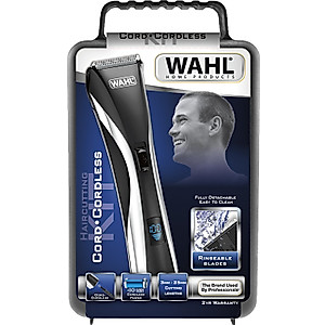 WAHL 9697-101 Hybrid Clipper Hair & Beard Cutting Kit with LCD Display