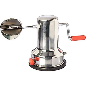 Yadnesh Coconut Scraper Peeler Grater Coconut Grater Scraper Shredder Hand Operated Rotating Kitchen Coconut Scraper Peeler/Shredder With Vacuum Base, Stainless Steel Grater For Kitchen 9 Inch