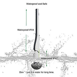 Toxz Multifunctional Stubborn Handheld Cleaning Brush Portable Four-Piece for Family Car White,Waterproof,Two Modes,Low Noise,Adjustable Head(Ship from US!)
