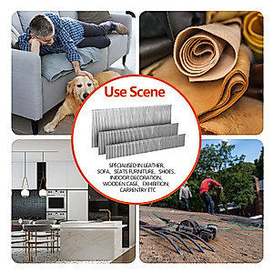 SITLDY 18 Gauge Stainless Steel 304 Brad Nails 900-Pack (3/4", 1-1/4", 2", 300 Pcs of Each Size), Assorted Size Project Pack, for Pneumatic, Electric Brad Nailers