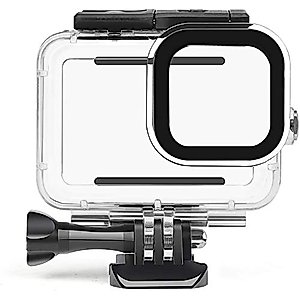SHOOT 60M/196FT Waterproof Case Kit for HERO11/10/9 Black,Diving Protective Housing Shell with Screen Protector Set and 12pcs Anti-Fog Insert for HERO11 HERO10 HERO9