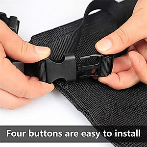 Dual Oxygen Cylinder Bag for Wheelchair, Wheelchair Mesh Storage Bag, Wheelchair Oxygen Cylinder Holder Suitable for Medical, Home and Hospital