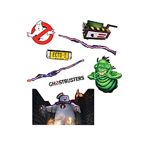 Disguise Limited Halloween Trunk or Treat Ghostbusters Car Decoration Kit, Spooky Decor for Cars, SUV & Trucks