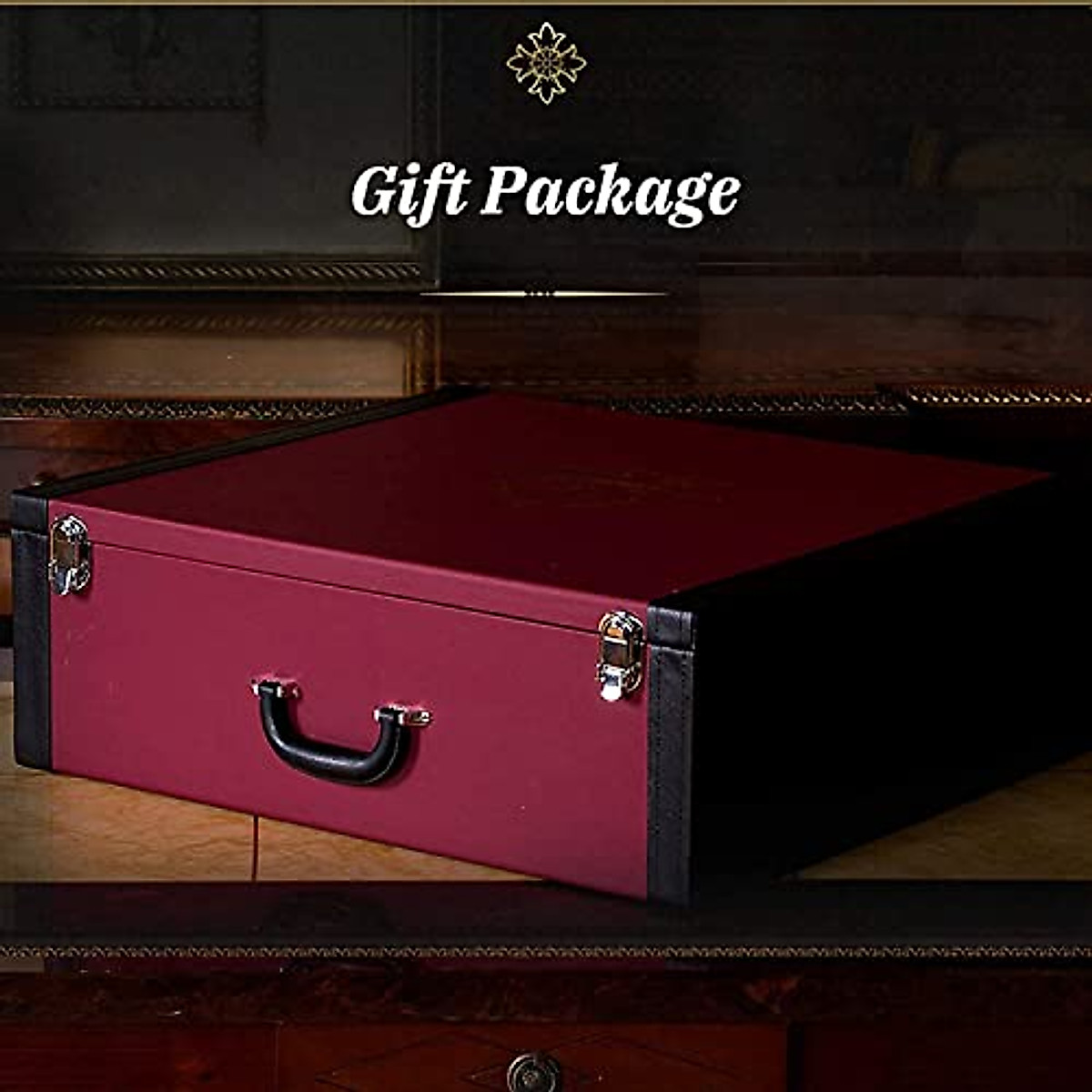 Porcelain Plate and Bowl Set,Dinnerware Set for Home or Special Restaurant, Ceramics Dinner Set, 59 Pieces High-Grade Phnom Penh Porcelain Dinnerware Sets | Soup Pot/Plate/Bowl - Bone China Combinati