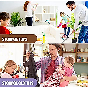 Cabilock Cotton Rope Storage Basket Woven Decorative Laundry Basket with Lion Sundries Hamper Storage Holder Nursery Bin for Bathroom Shelf Makeup Organization Khaki