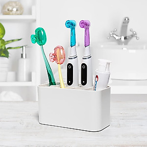 Nincha Powered Toothbrush Head Cover for Oral-B iO Series Toothbrush Head - Multiple Colors -Pack of 6