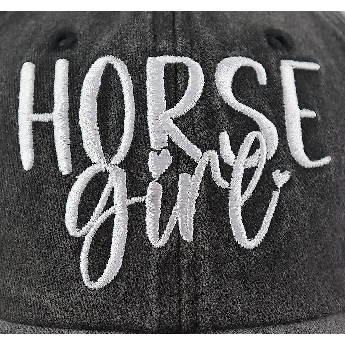 Horse Gifts for Girls Women, Funny Animal Lover Horse Hat, Adjustable Cotton Embroidered Horse Party Decorations Baseball Cap, Retirement Birthday Gifts for Mom Wife Grandma Friend Farmer Ranch Owner