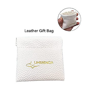 Limerencia G23 Hypoallergenic 18g Flat Back Stud Earrings | F136 Implant Grade Titanium Press Fit Threadless Push Pop in Cartilage Helix Labret Lip Monroe Tragus Piercing Studs (4mm White Opal Silver)