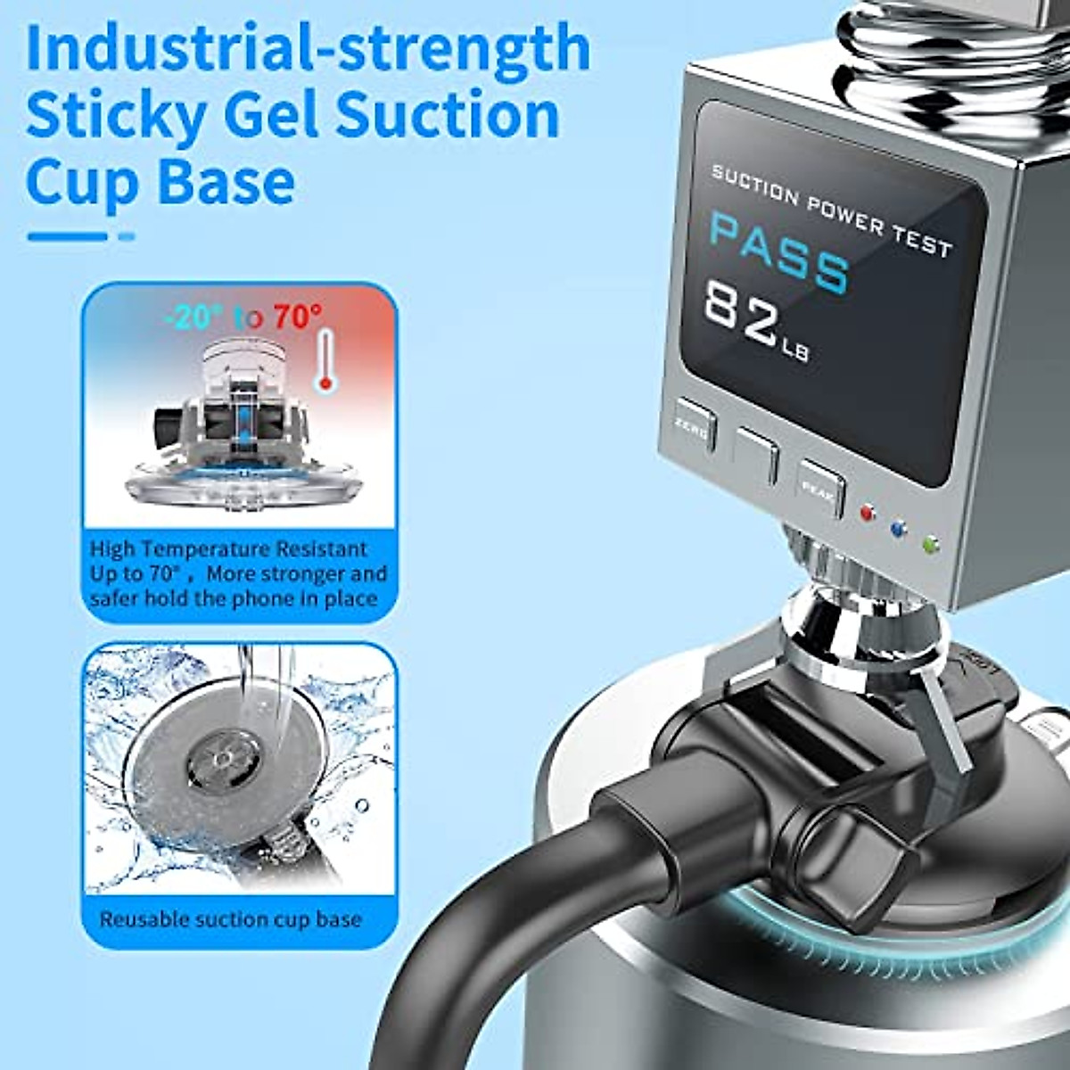 Magnetic Wireless Car Charger Mount, Auto-Alignment Dashboard Windshield Car Wireless Charger Holder Compatible with iPhone 13/12/Mini/Pro/Pro Max/MagSafe Case, 15W Fast Charging with QC3.0 Adapter