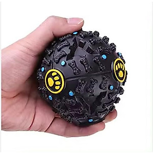 Generic Durable Dotted Ball Shaped Dog Toys (Pink), Medium